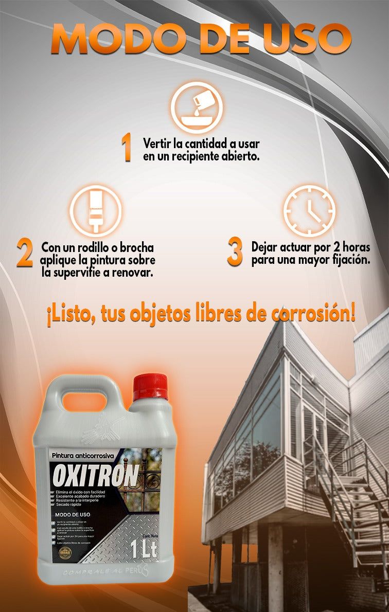 OXITRON ® - PINTURA ANTICORROSIVA 100 % EFECTIVA – TU TIENDA ONLINE ...