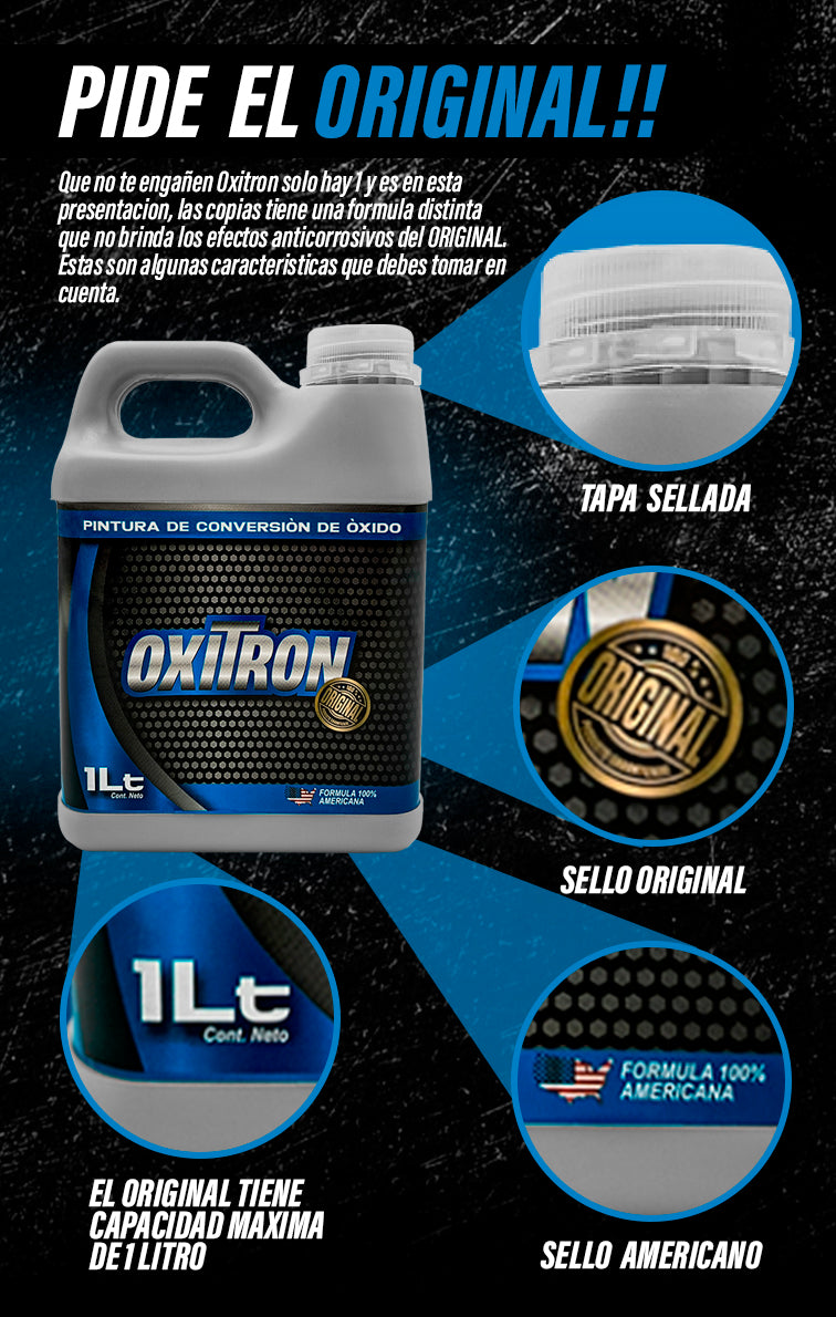 OXITRON ® - PINTURA ANTICORROSIVA 100 % EFECTIVA – TU TIENDA ONLINE ...