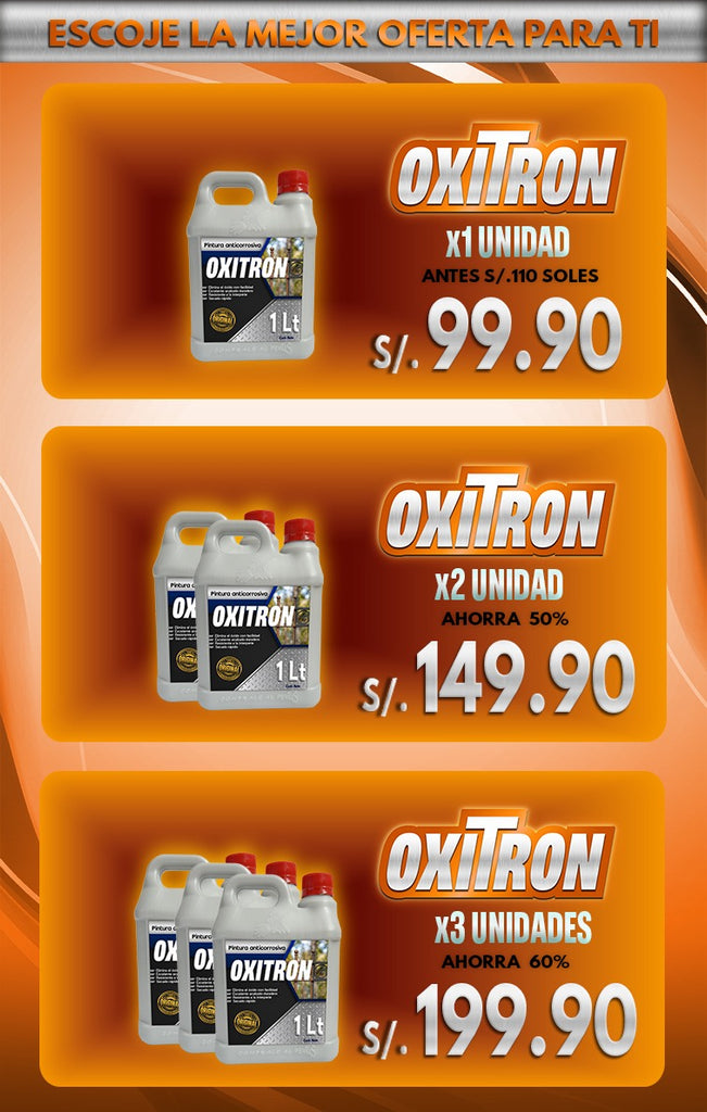 OXITRON ® - PINTURA ANTICORROSIVA 100 % EFECTIVA – TU TIENDA ONLINE ...